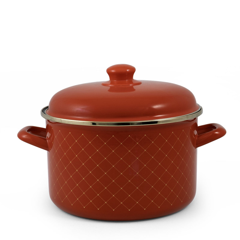 Metalac duboka šerpa ZLATNA MREŽICA 24cm/6,75lit